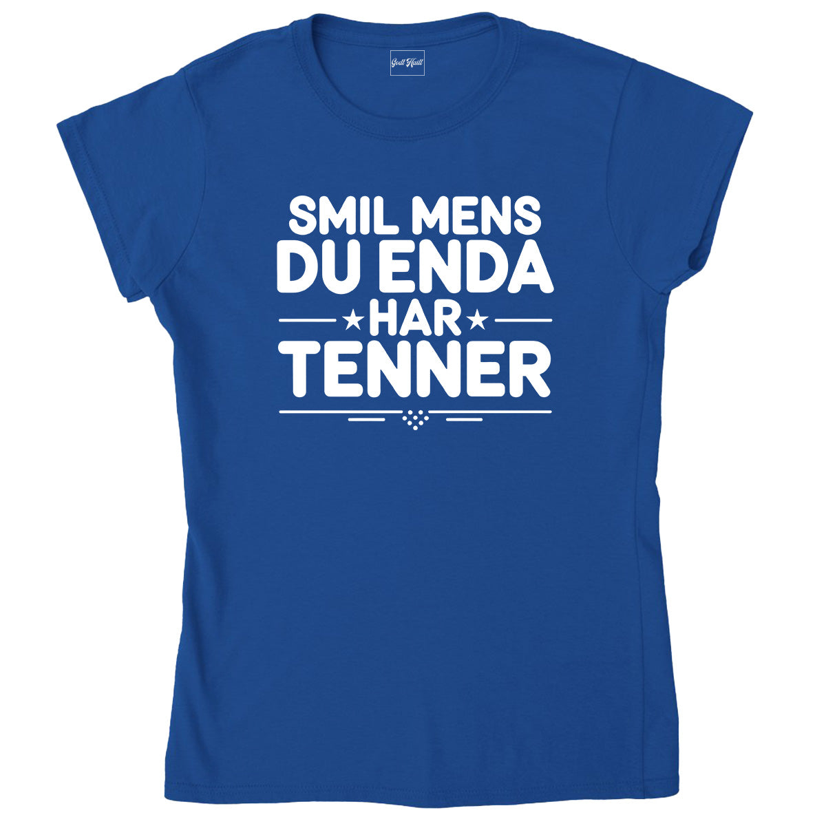 Smil dame t-skjorte | Godt Haill