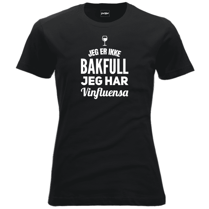 Vinfluensa dame t-skjorte | Godt Haill