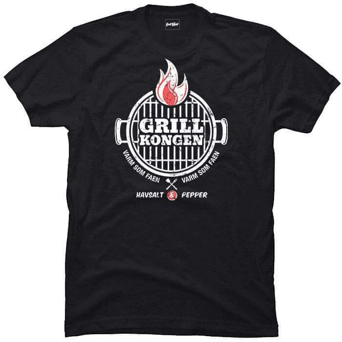 Grillkongen t-skjorte | Godt Haill